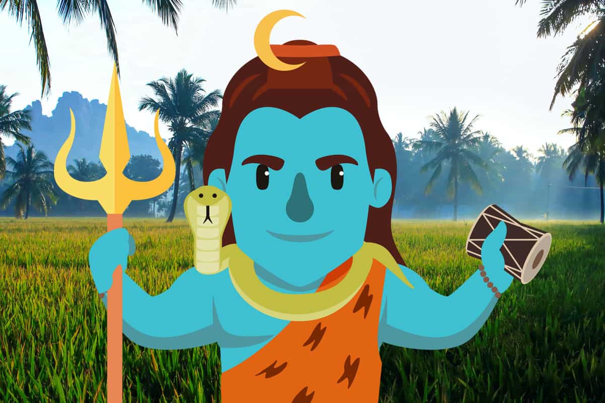 Why is Lord Shiva Blue? - Myth Nerd