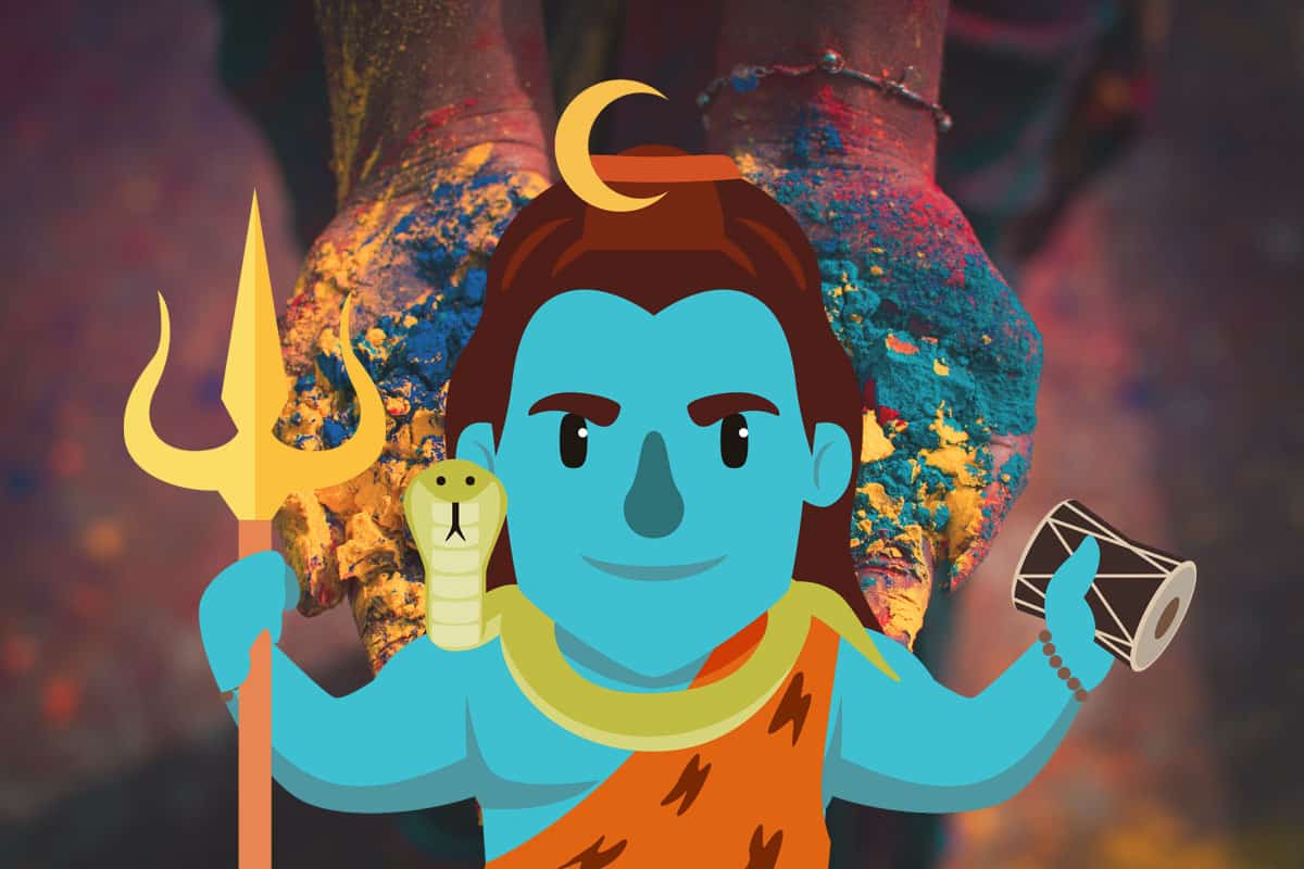 Why is Lord Shiva Blue? - Myth Nerd
